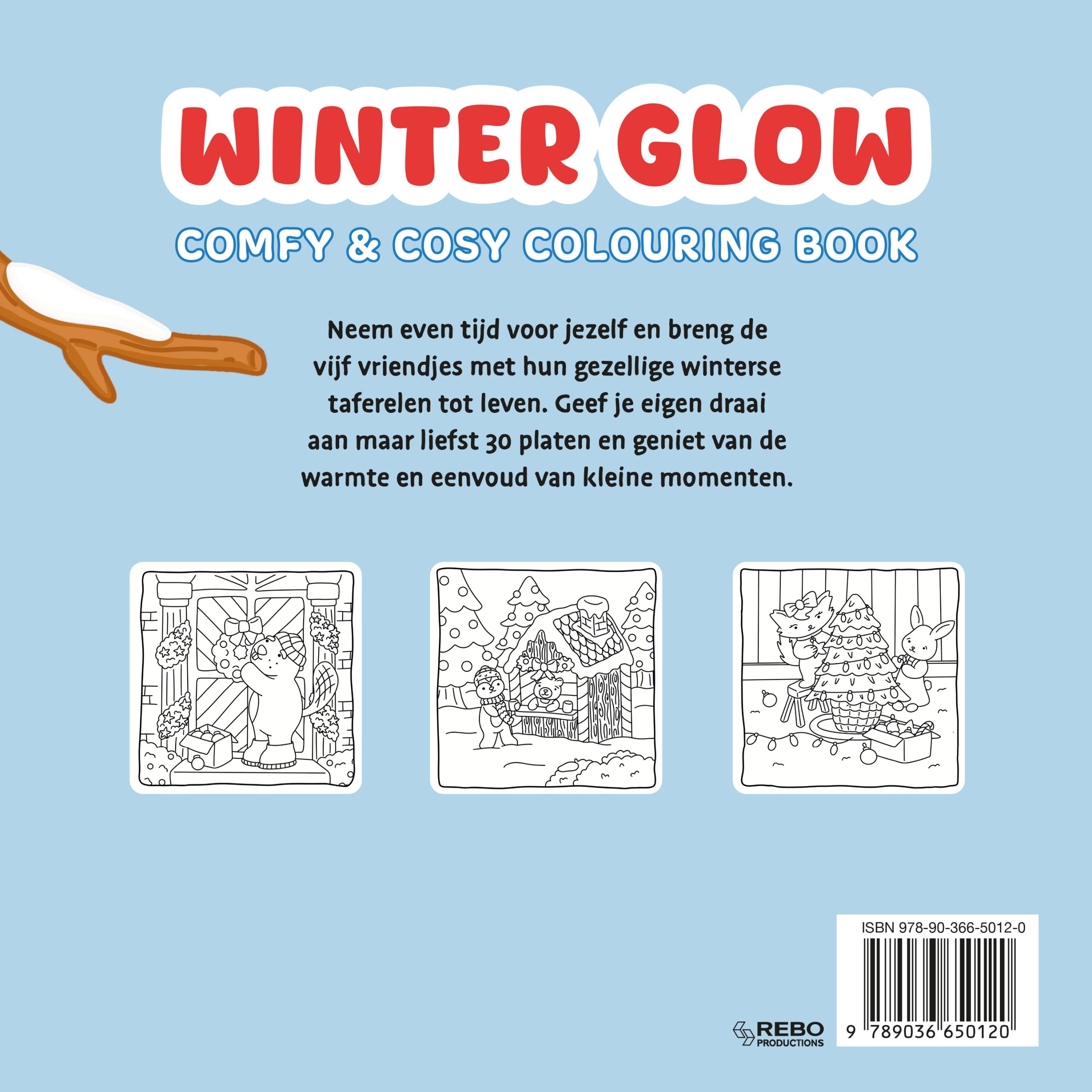 Cozy colouring – Winter glow – REBO International