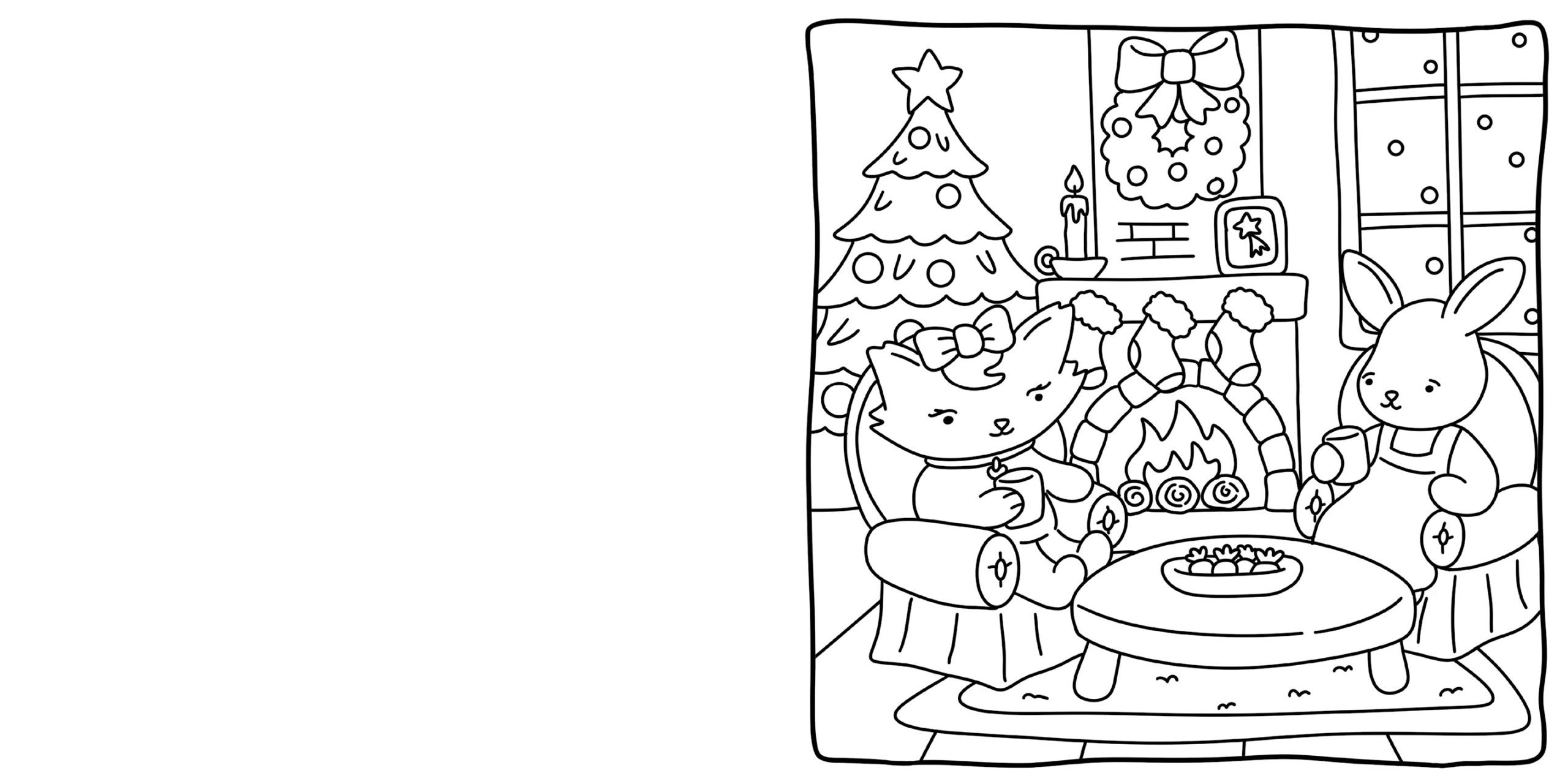 Cozy colouring – Winter glow – REBO International